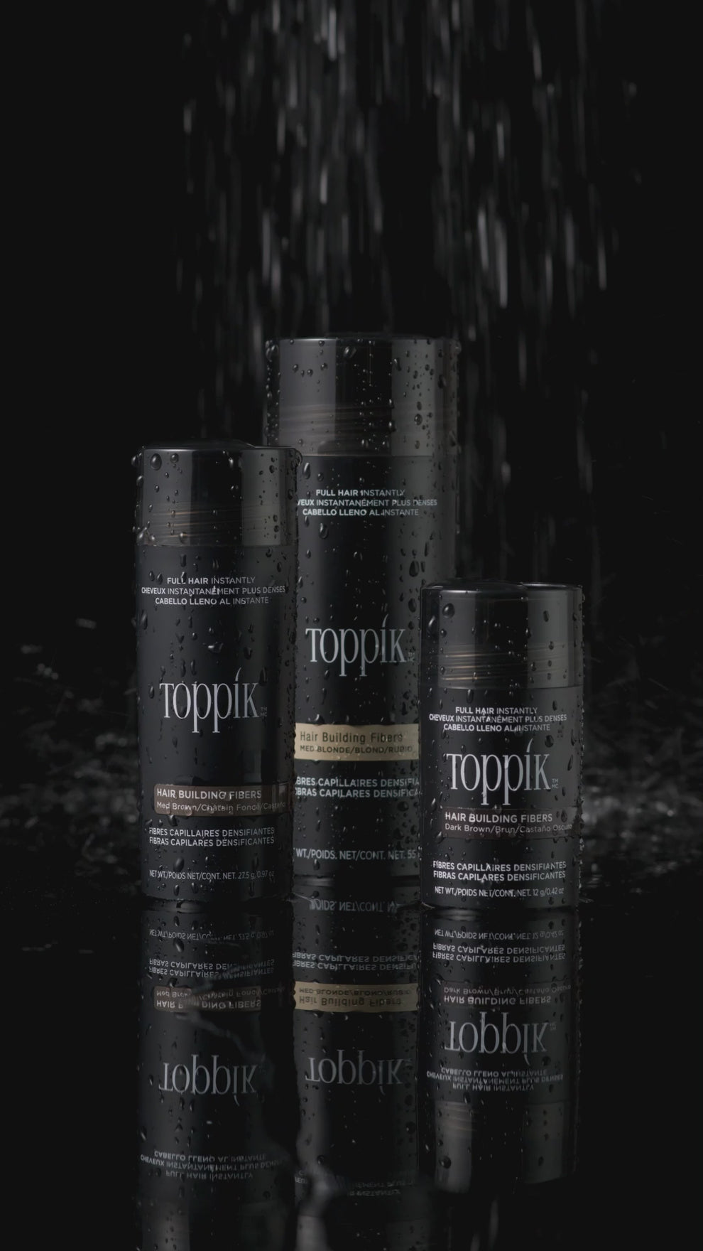 Hair Fibers & Hair Loss Concealer For Men & Women | Toppik